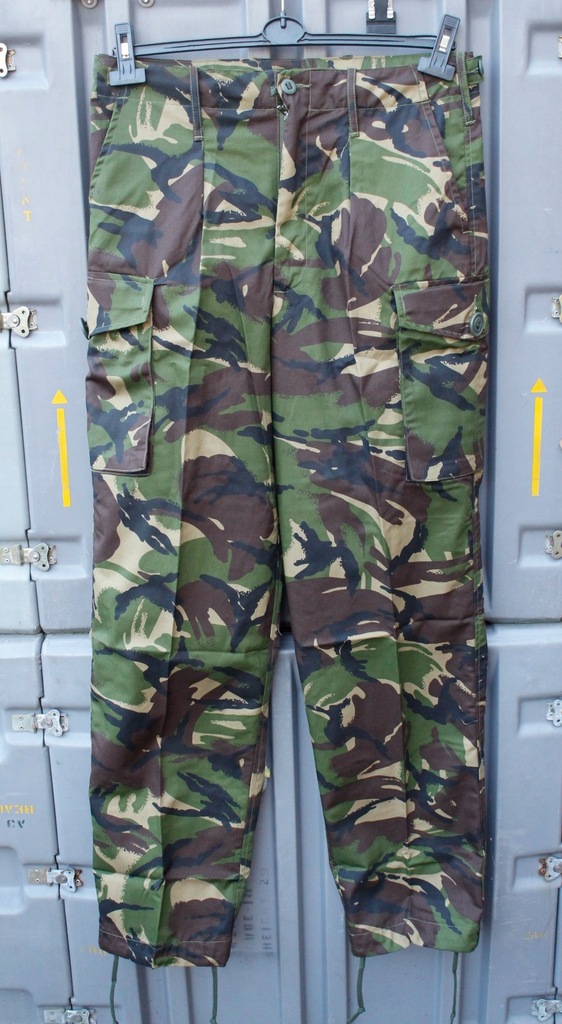 Brytyjskie Wojskowe Spodnie Dpm 80/84/100 Nowe - 12819650594 ...