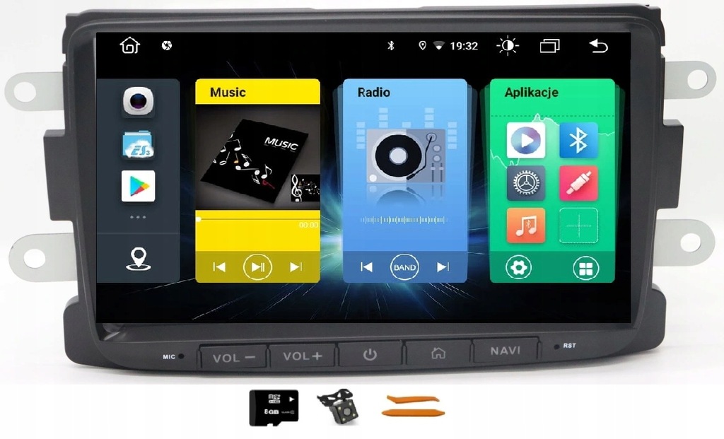 ANDROID 11 RADIO NAWIGACJA 8+64GB LTE DACIA DUSTER - 11832632757 ...