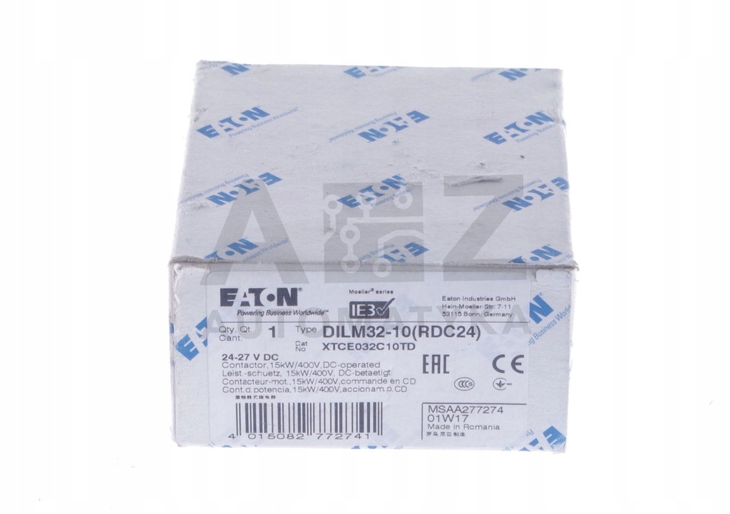 EATON MOELLER DIL M32-10(RDC24) DILM32-10(RDC24) D - 7714047689 ...