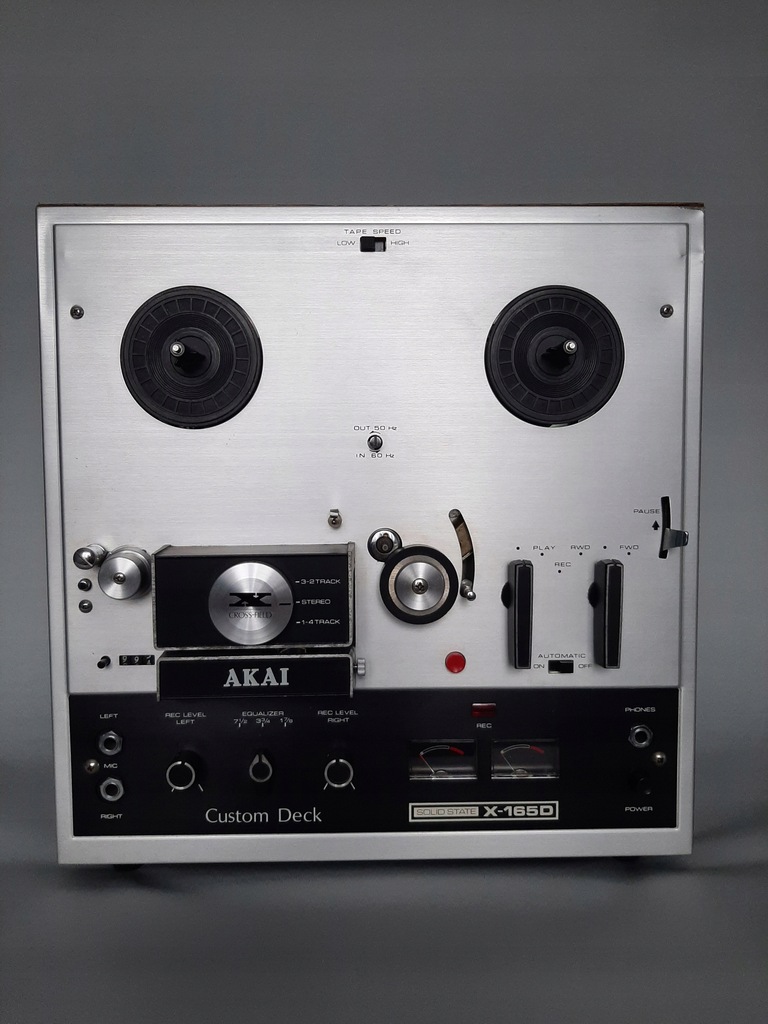 Magnetofon szpulowy AKAI X-165D Unikat 1973 - 13653602115 - oficjalne archiwum Allegro