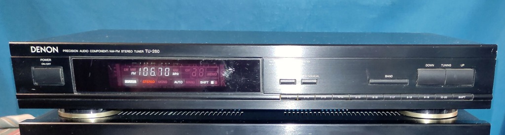 TUNER DENON TU-260 DOBRE MARKOWE RADIO STEREO - 13087417699 - oficjalne ...
