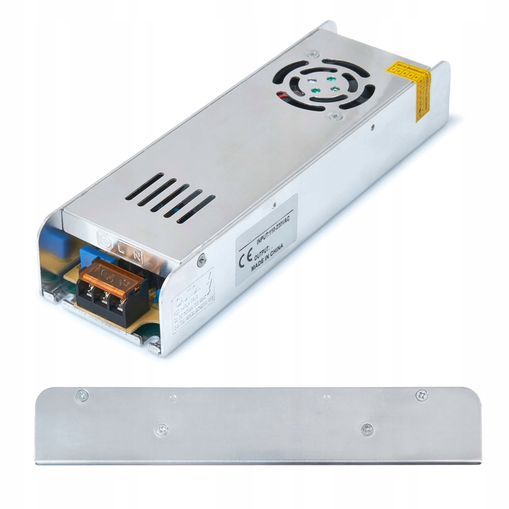 ZASILACZ TRANSFORMATOR DO LED SLIM 24V 300W IP20 - 12872137740 - oficjalne archiwum Allegro