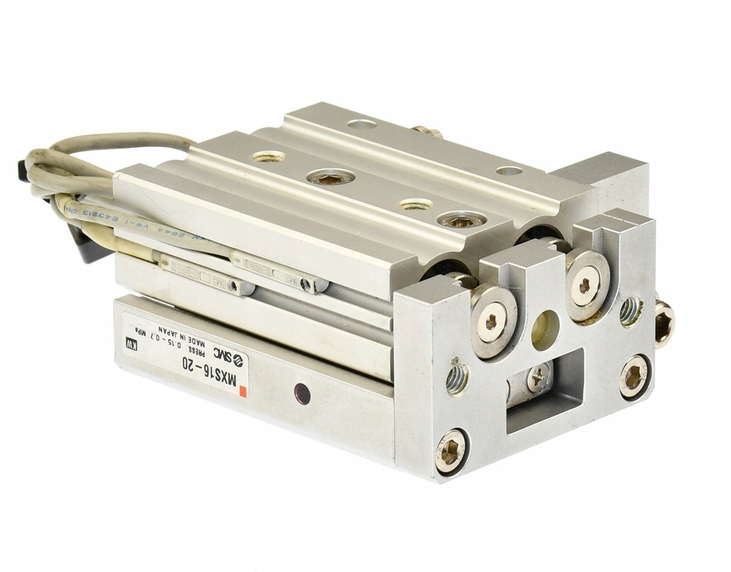 MXS16-20 Siłownik pneumatyczny z prowadnicą SMC - 13655766902 - oficjalne archiwum Allegro