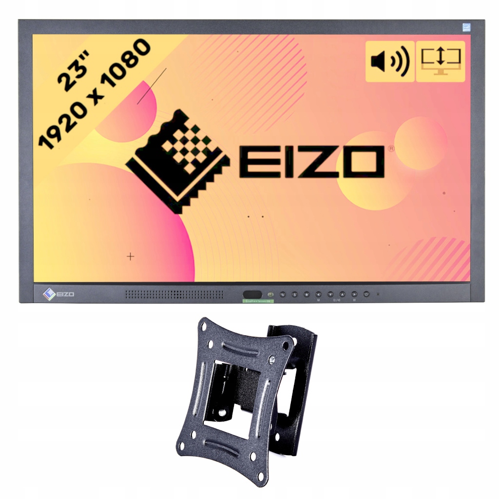 MONITOR EIZO FLEXSCAN EV2333W 23'' LED PVA FullHD - 12282894418 - oficjalne archiwum Allegro