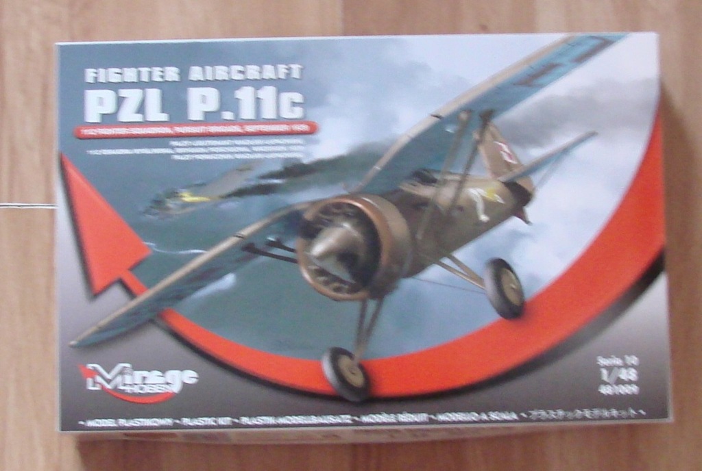 SAMOLOT PZL P-11 C 481009 - 9566446261 - oficjalne archiwum Allegro