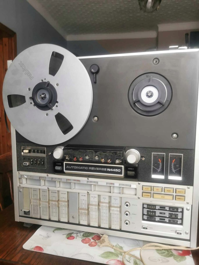 Magnetofon szpulowy Philips N4450 - 15160222702 - oficjalne archiwum Allegro