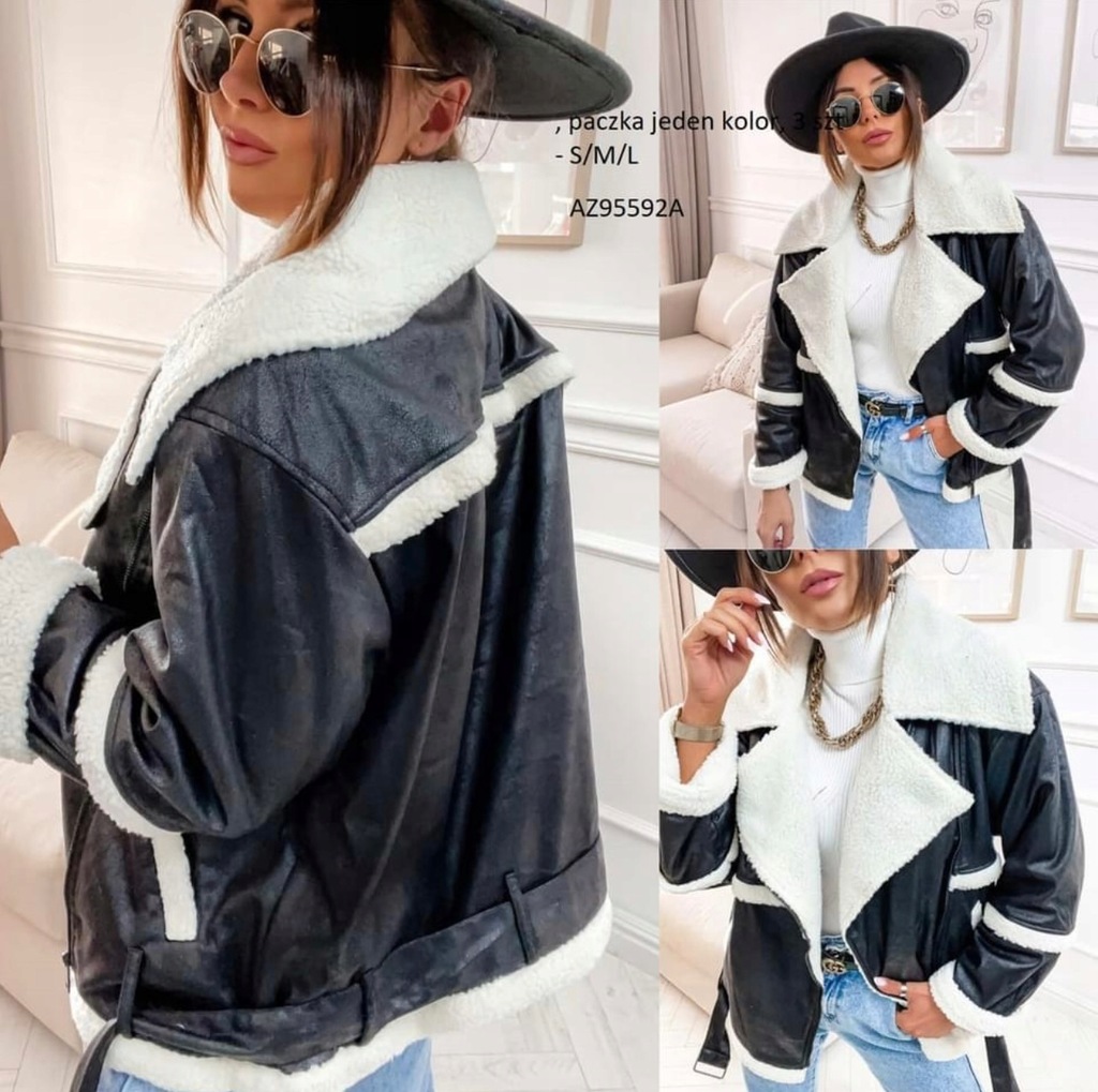 Pilotka damska kurtka - 12724792403 - oficjalne archiwum Allegro