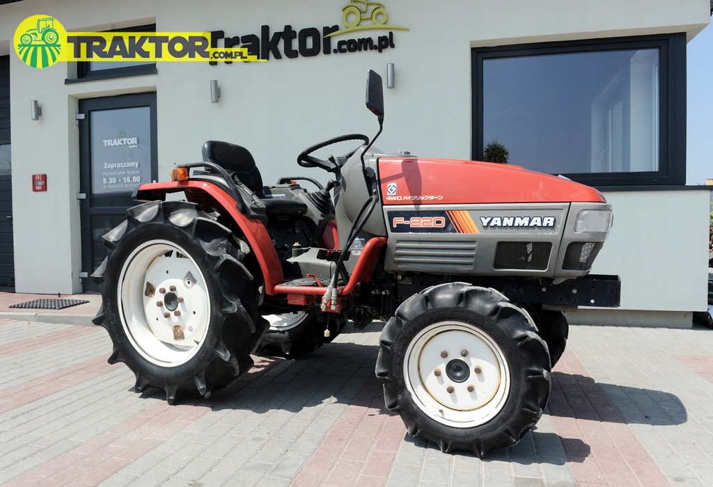 Yanmar AF220 4x4 20KM japoński traktorek TRANSPORT - 8248070256 ...