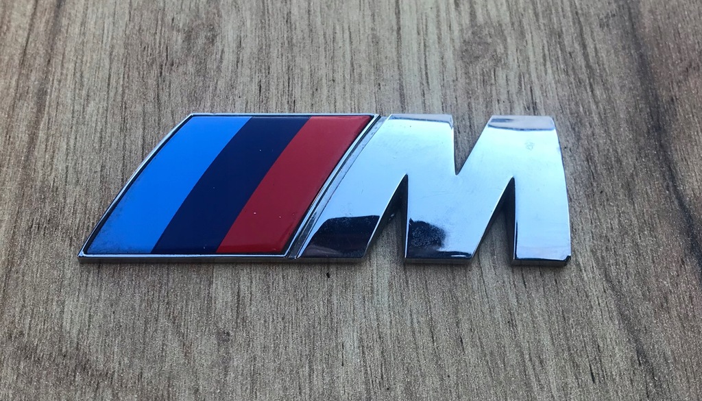 Bmw znaczek emblemat M - 13351543106 - oficjalne archiwum Allegro