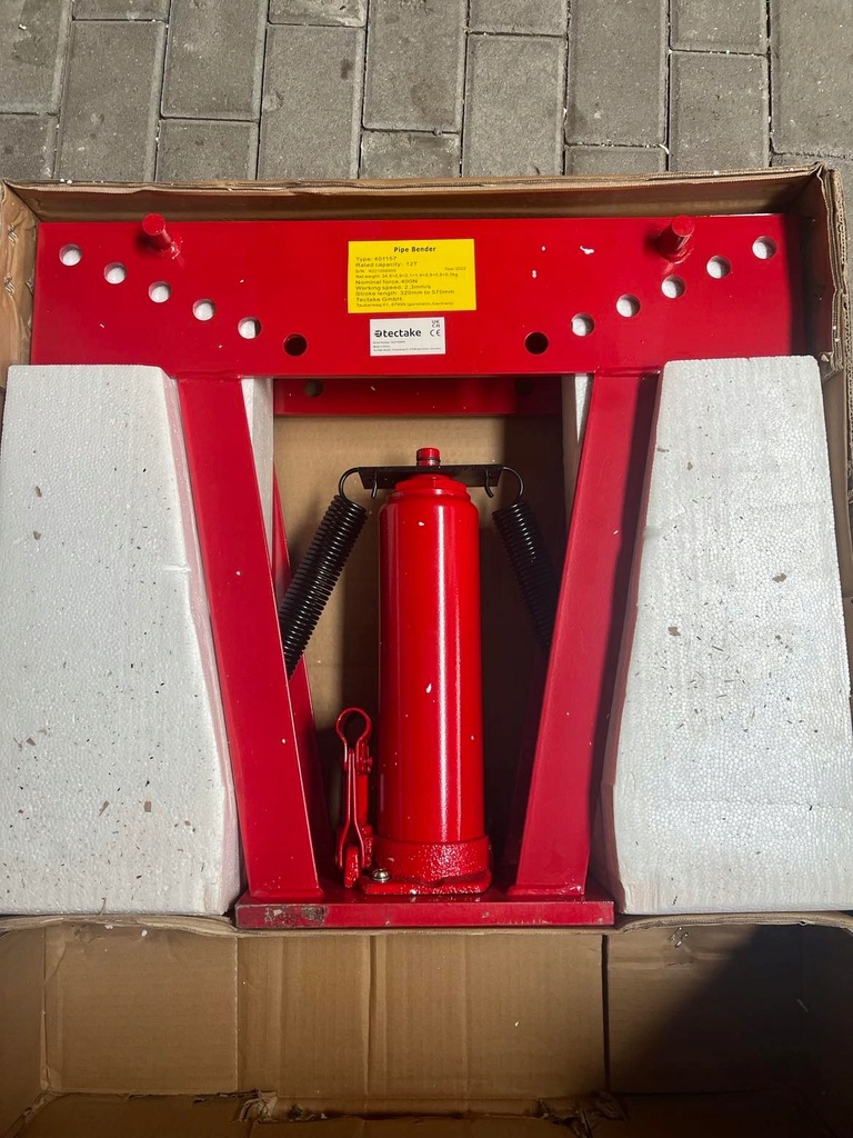 Hydrauliczna zaginarka do rur giętarka - 14483225481 - oficjalne ...