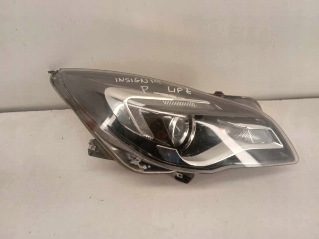 LAMPA PRAWA PRZEDNIA PRZÓD OPEL INSIGNIA A LIFT 08-17 - 14742853872 - oficjalne archiwum Allegro