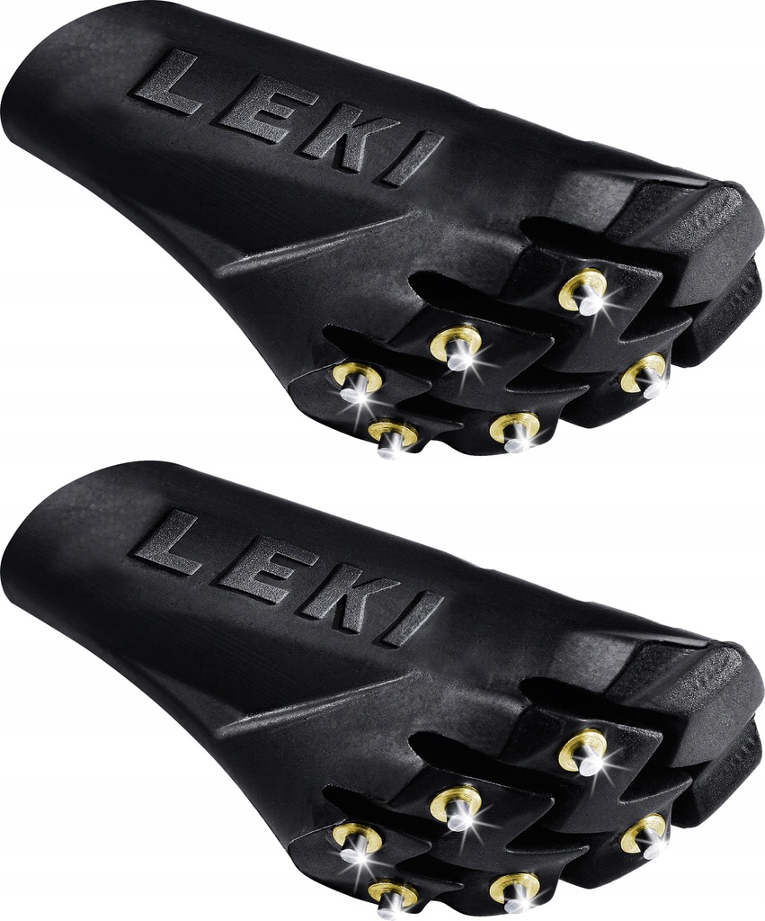 Końcówki do kijów Nordic Walking Silent Spike Pad Leki + adapter ...