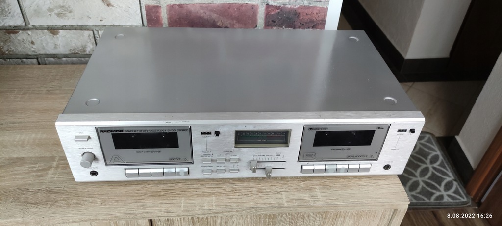 Magnetofon Unitra Radmor 5430 po przeglądzie, igła - 12671014346 ...
