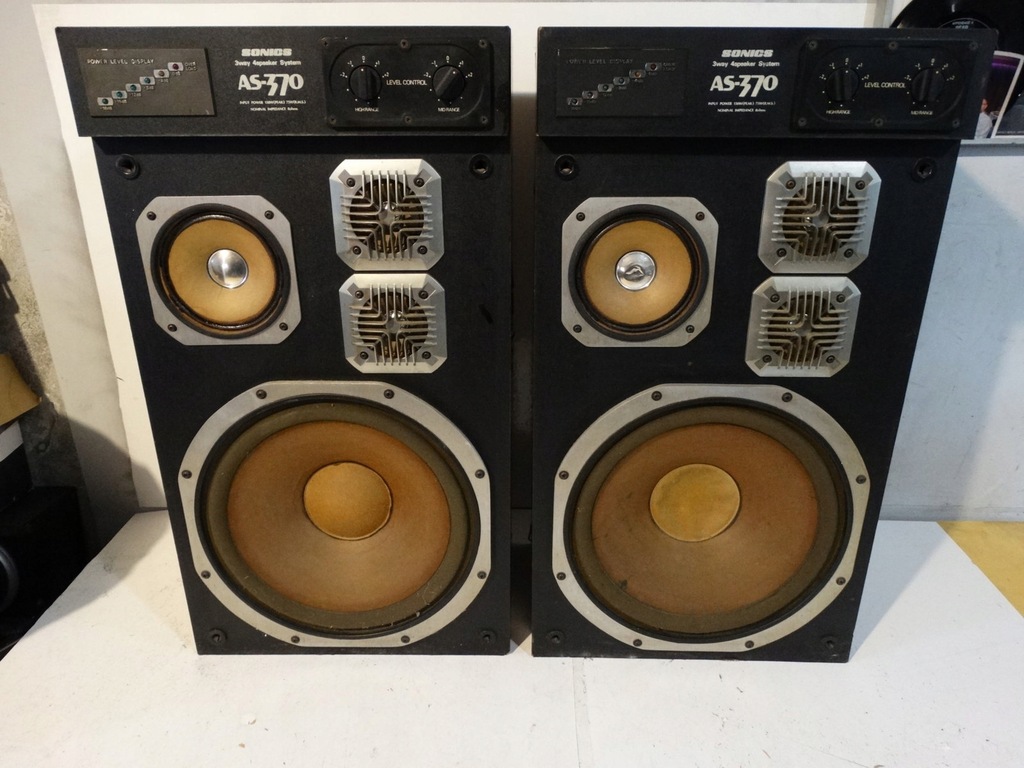 SONICS AS-370 - KOLUMNY - - 13258992822 - oficjalne archiwum Allegro