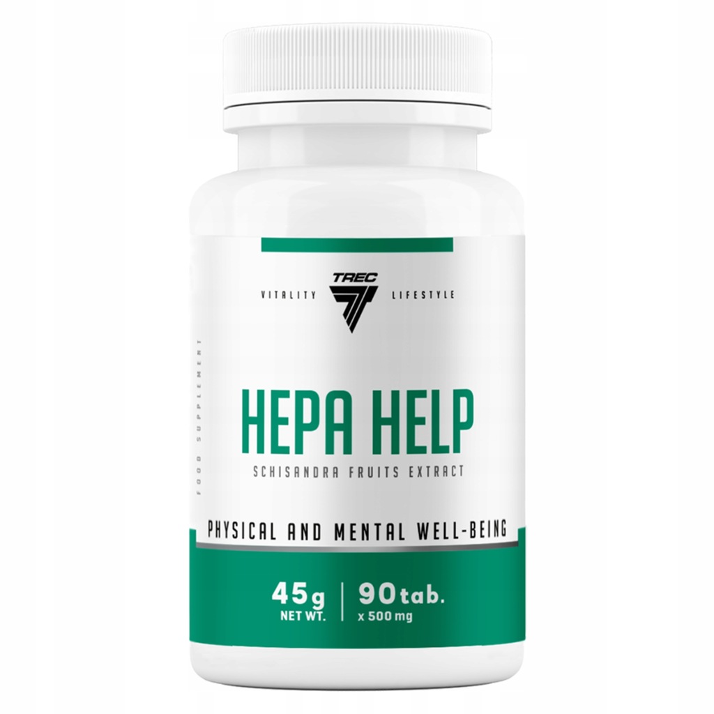TREC HEPA HELP TABLETKI NA ZDROWĄ WĄTROBĘ DETOX - 12852855472 ...