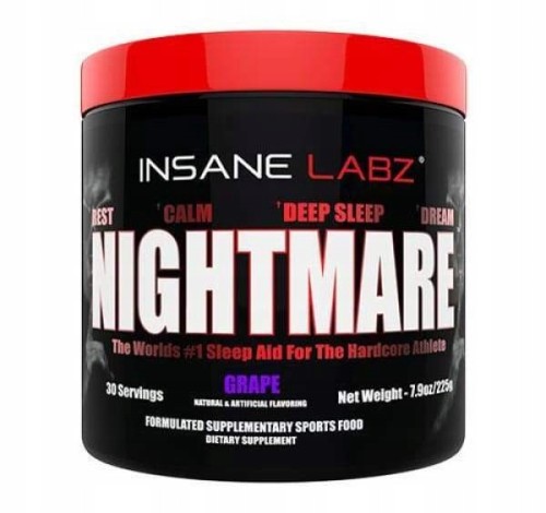 Insane Labz Nightmare 229g melatonina mocny sen - 13325170163 ...