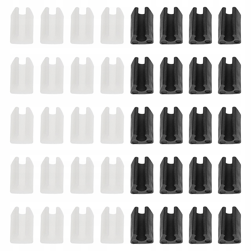 CHAIR FOOT FLOOR GLIDES U- SHAPE CAPS MAT 40 PCS - 14160116589 ...