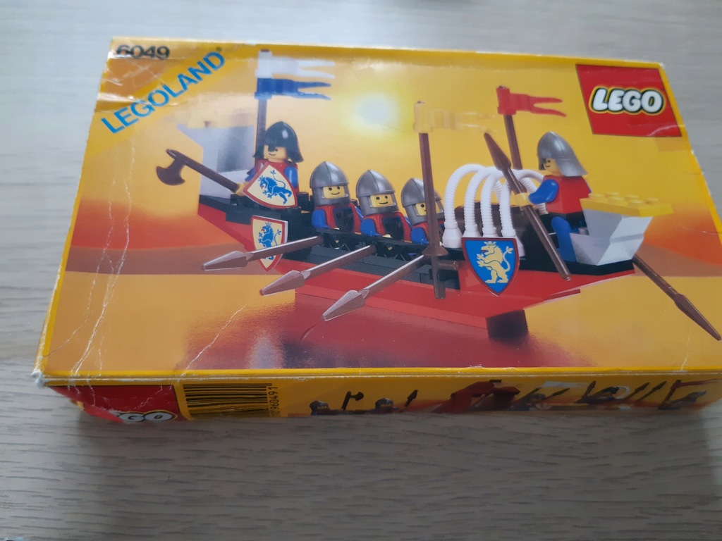 Lego 6049 Viking Voyager castle box instrukcja bcm - 11847770641 ...
