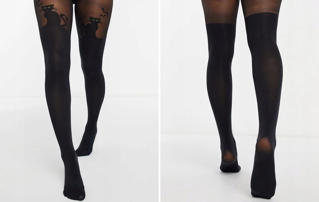 PRETTY POLLY RAJSTOPY CZARNE WZÓR GAA S/M - 12508646190 - oficjalne ...