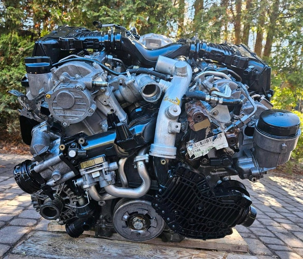 MERCEDES W166 X166 ML 3.0 350 CDI 642.826 642.826 SILNIK KOMPLETNY ...