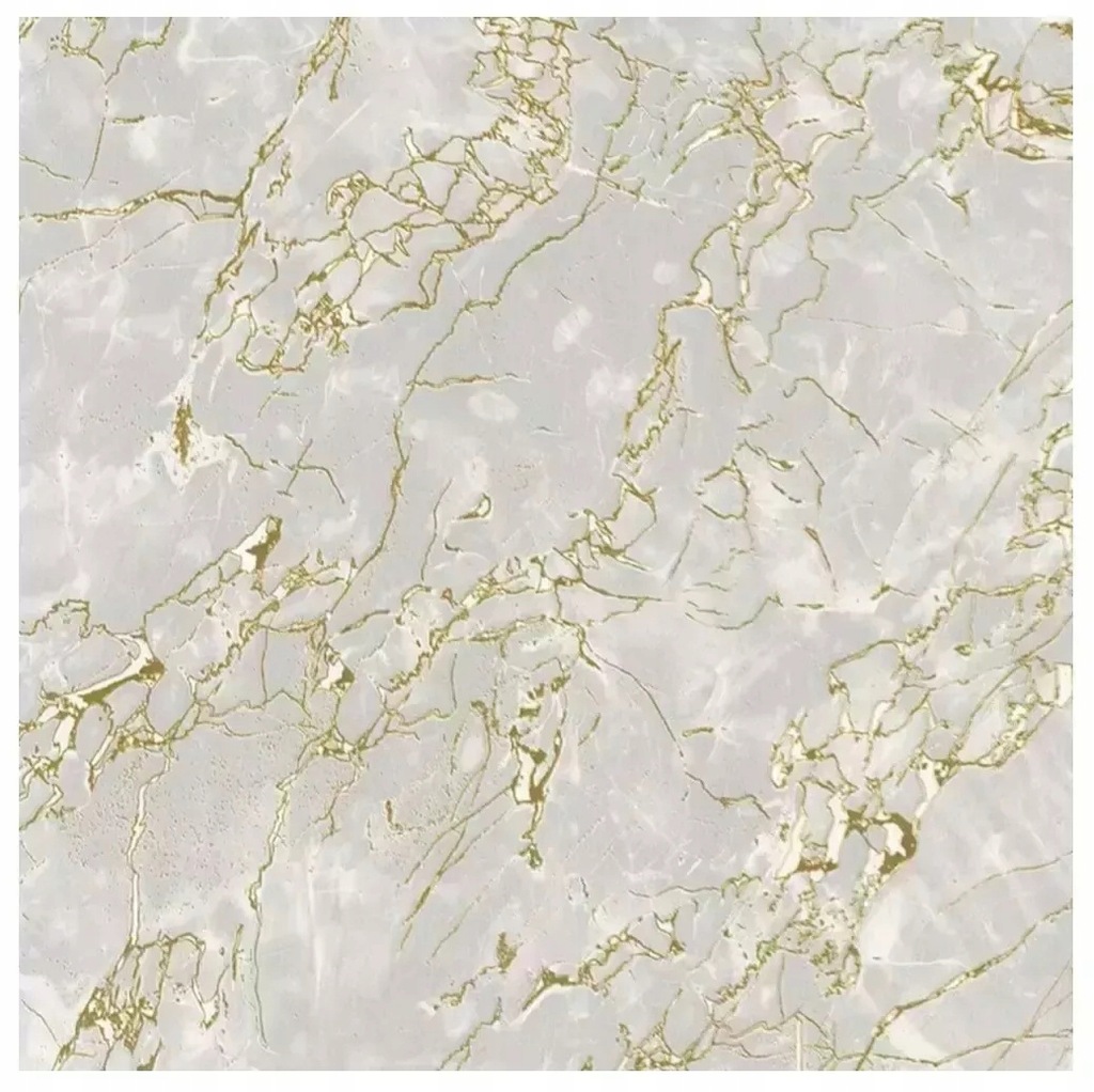 Tapeta na ścianę szara złoto marmur tapety ścienne - 12178412102 ...