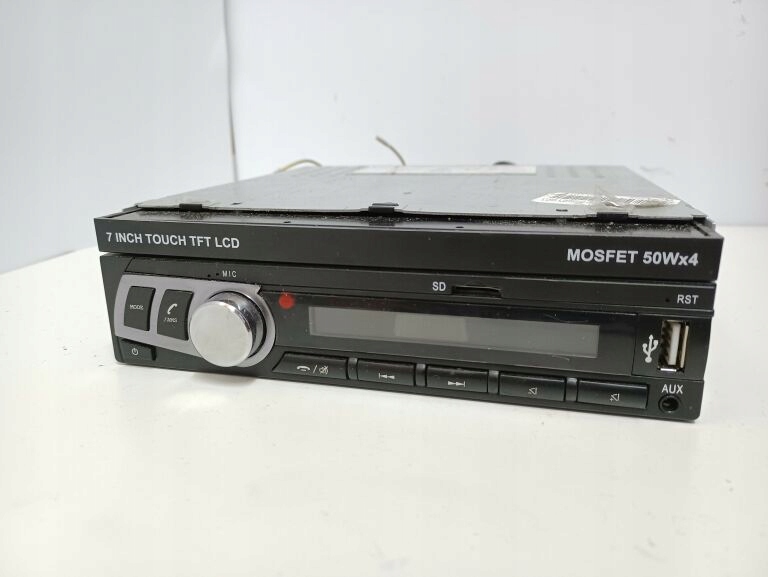 RADIO 7 INCH TOUCH TFT LCD MOSFET 50WX4 - 11480305931 - oficjalne ...