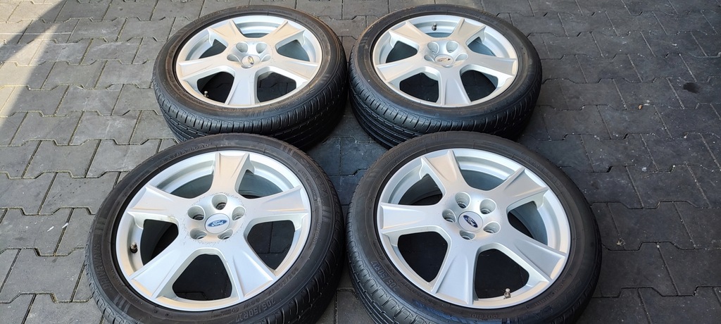 Koła letnie 17 Ford Focus II III C-Max Mondeo Mk3 Mk4 Volvo C30 V40 S40 V50 - 15273139689 ...