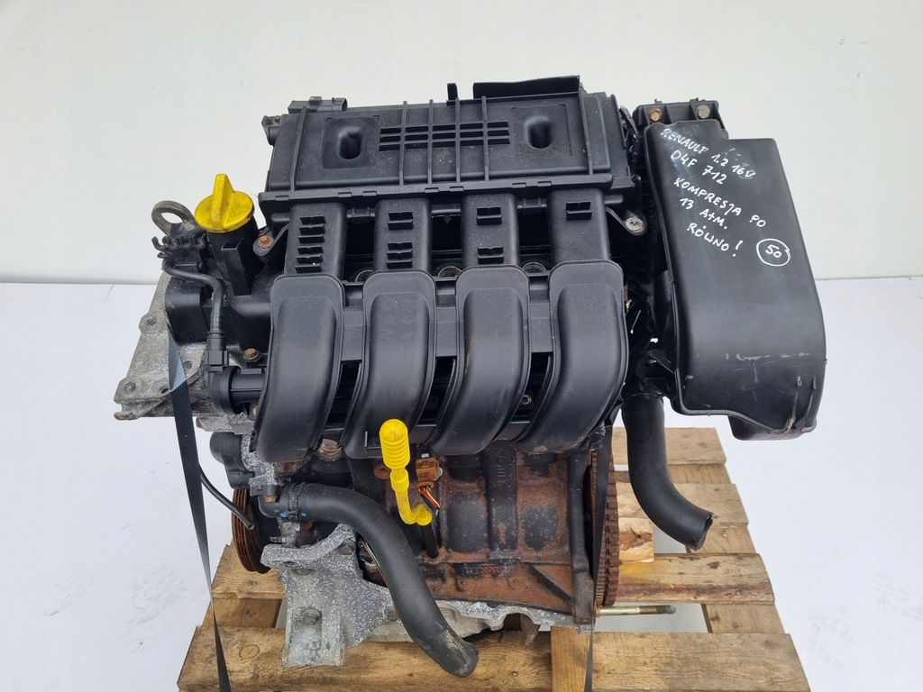 SILNIK KOMPLET Renault Kangoo 1.2 16V 75KM D4F712 - 13482789384 ...