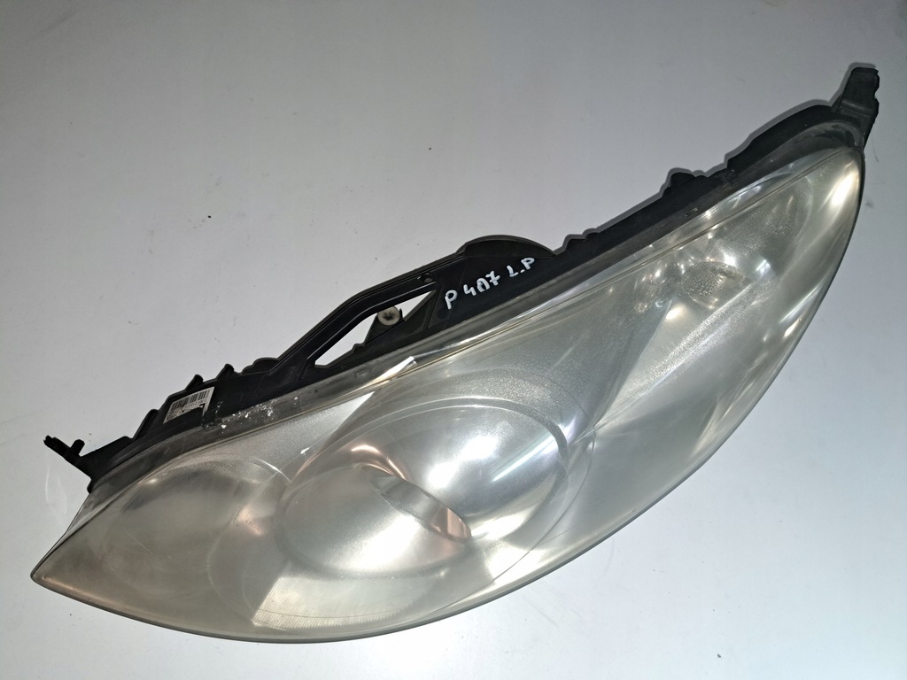 PEUGEOT 407 lampa lewy przód xenon Europa SW sedan - 13168699201 ...