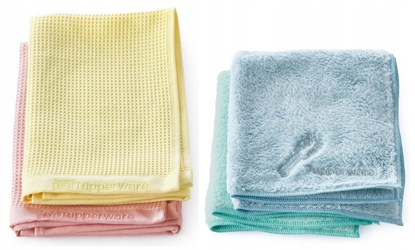 Tupperware ŚCIERECZKA DO SZYB X 2 + ŚCIERECZKA DO ODKURZANIA X 2 ...