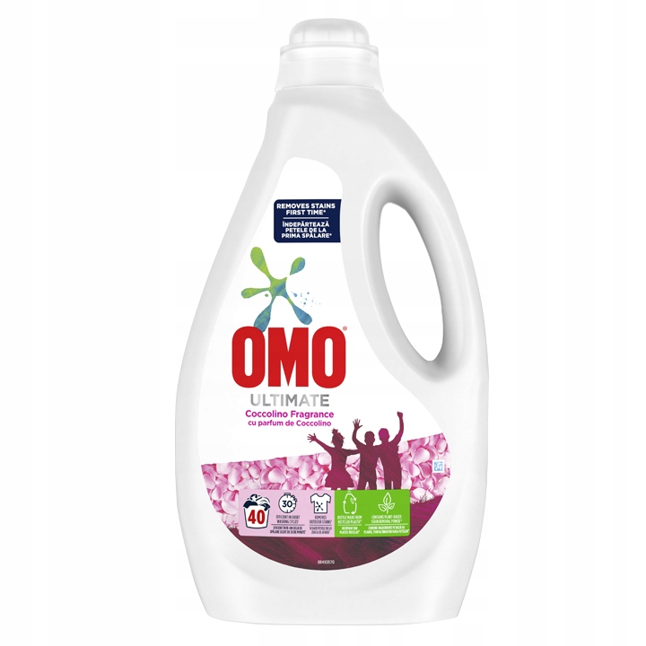 OMO Żel do Prania Ultimate Coccolino 2l 40 (pr) - 11264912151 - oficjalne archiwum Allegro