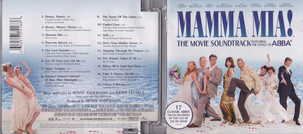 Mamma Mia! - SOUNDTRACK - 14139047499 - oficjalne archiwum Allegro