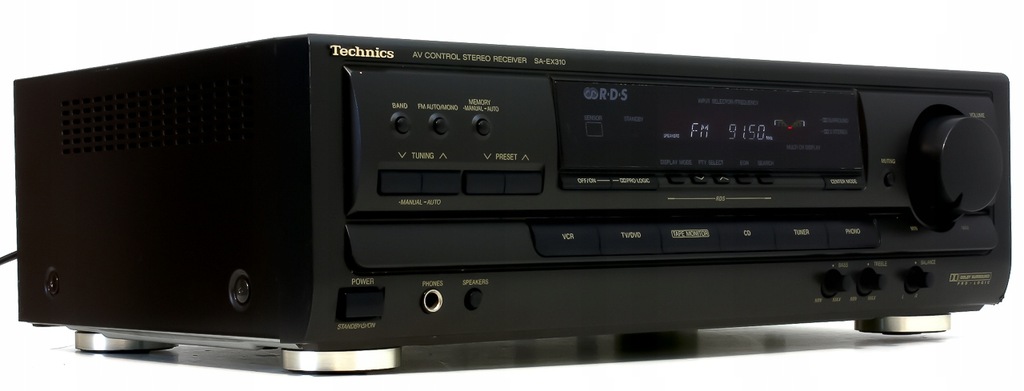 TECHNICS SA-EX310 KINO DOLBY PRO LOGIC RDS - 10847367683 - oficjalne archiwum Allegro