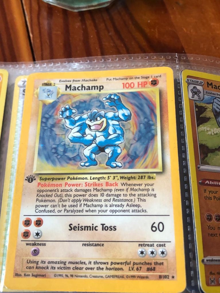 Oryginalna karta pokemon machamp 100 hp - 14967529285 - oficjalne ...