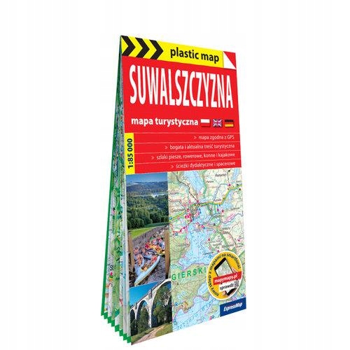Suwalszczyzna foliowana mapa turystyczna 1:85 000 ExpressMap - 15770115113 - oficjalne archiwum ...