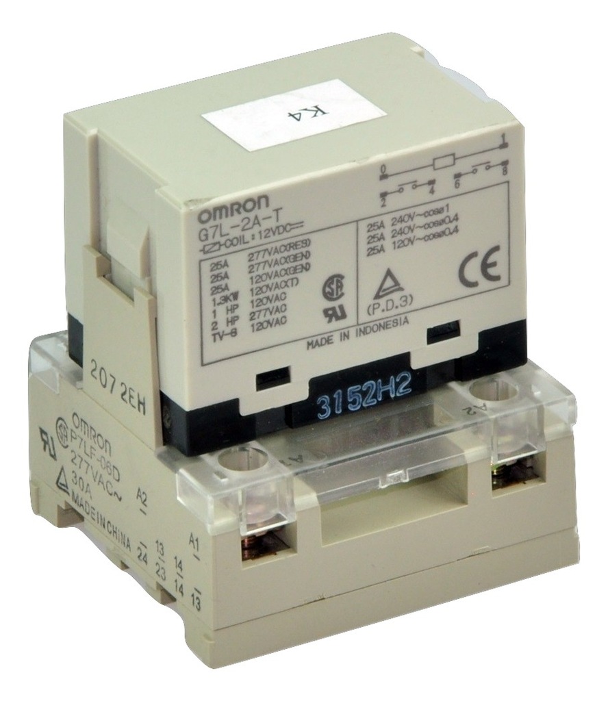 G7L-2A-T OMRON przekaźnik sterowniczy 12V - 6907242761 - oficjalne archiwum Allegro