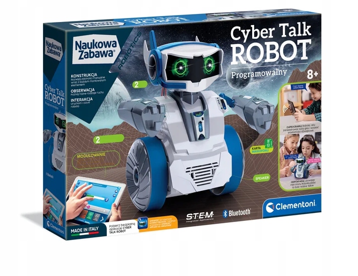 Robot Clementoni Cyber Talk Robot 50122 - 12775842807 - oficjalne ...