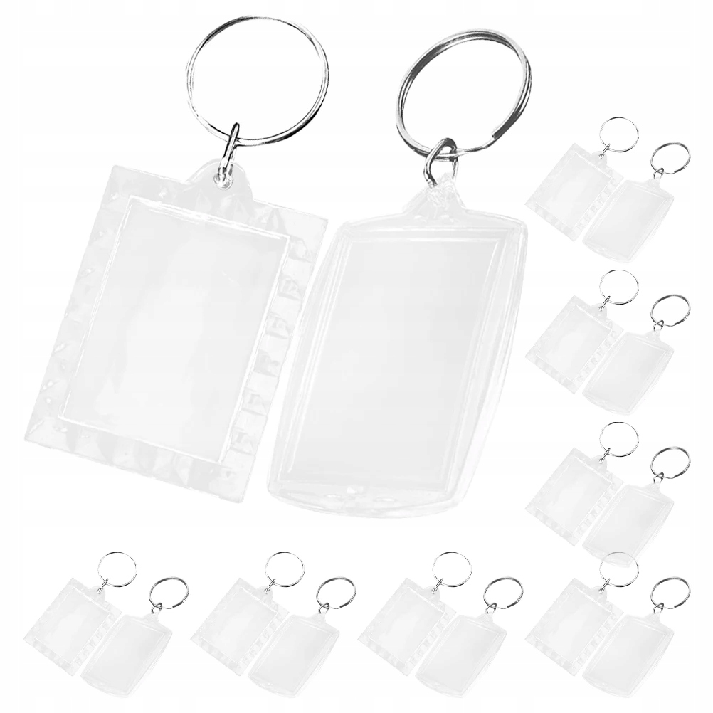 50pcs Photo Keychains Blanks Acrylic Keychain - 13685330273 - oficjalne ...