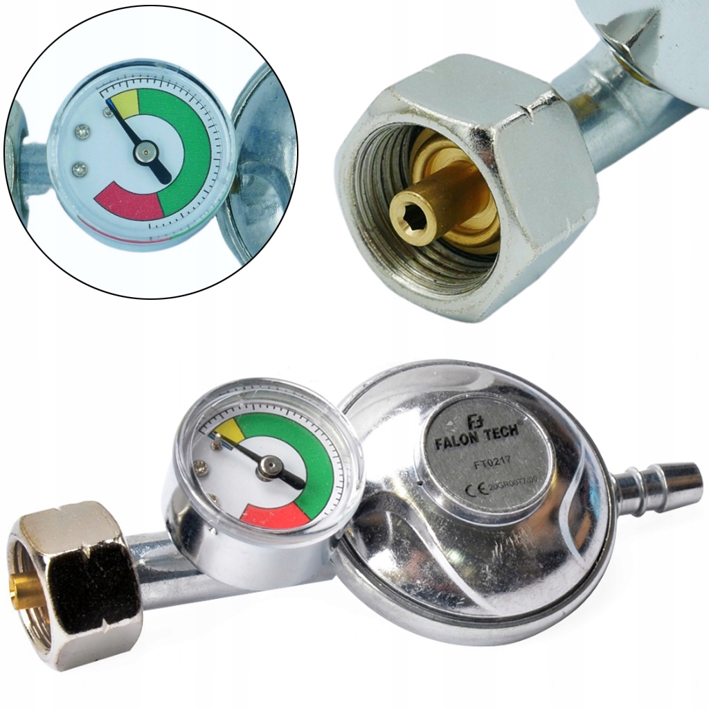 REDUKTOR BUTLI GAZU PROPAN 11KG MANOMETR 37 mbar - 15904663282 - oficjalne archiwum Allegro