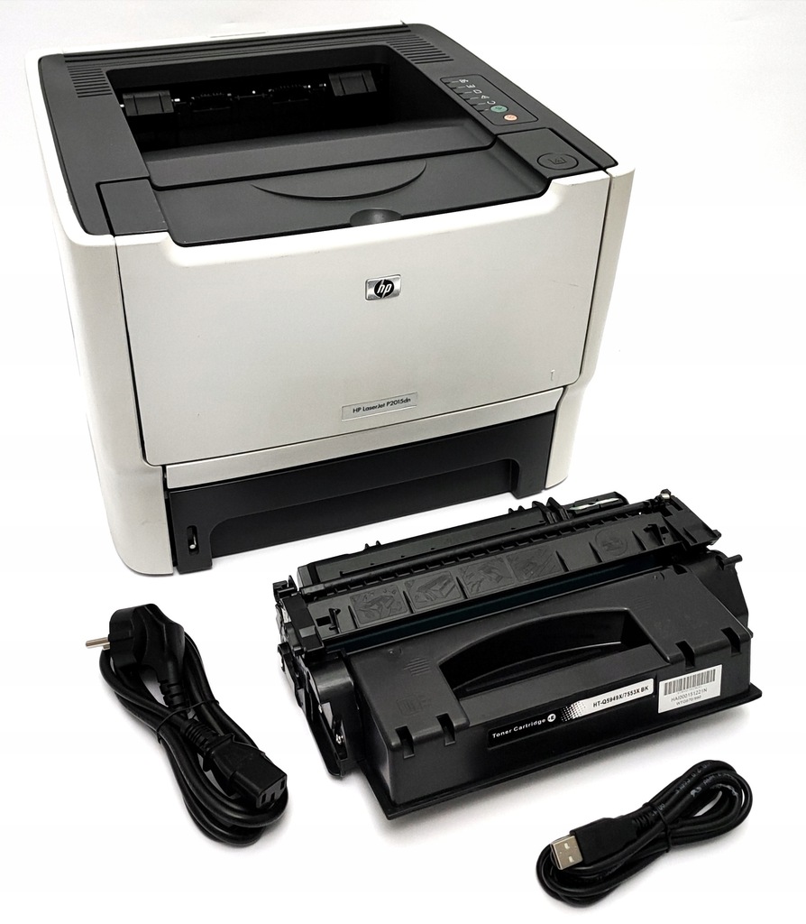 HP LaserJet P2015dn (0-10K), toner Q7553X 6000str. kable - 15121597843 ...