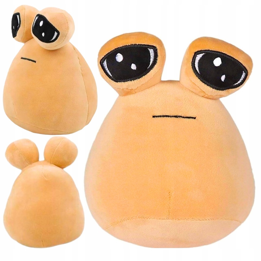 POU MASKOTKA PLUSZOWA PLUSZAK PET ZIEMNIAK GRA KOSMITA MIĘKKA ZABAWKA ...