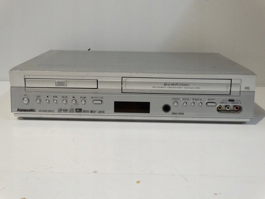 HANSEATIC VC-DVD 500S - KOMBO VHS/DVD - - 13107312839 - oficjalne ...