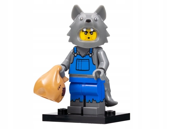 LEGO Figurka Wilk Wolf kostium Seria 23 71034 col23-8 - 14517299768 ...
