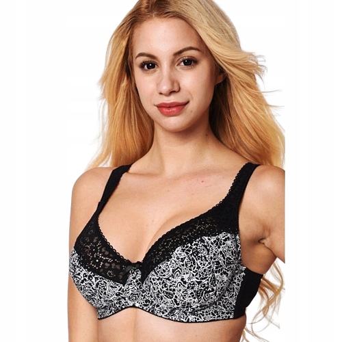 BIUSTONOSZ MIĘKKI LANNY MODE 11848 SOFT czarny 85F - 14072068107 - oficjalne archiwum Allegro