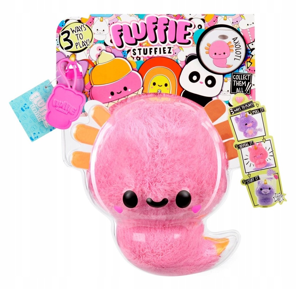 Fluffie Stuffiez Small Plush Axolotl 593447 594208 - 14798275718 ...