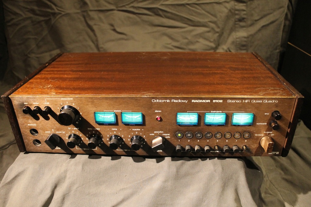 1981r RADMOR 5102 Stereo HiFi Quasi Quadro - 12784326108 - oficjalne ...
