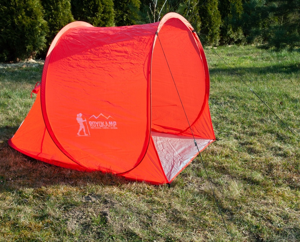 PARAWAN PLAŻOWY NAMIOT NA PLAŻĘ SAMOROZKŁADAJĄCY - 9515311709 - oficjalne archiwum Allegro