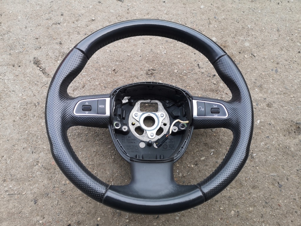 AUDI A3 8P KIEROWNICA SKÓRA 3 RAMIENNA AUTOMAT - 12142110384 - oficjalne archiwum Allegro