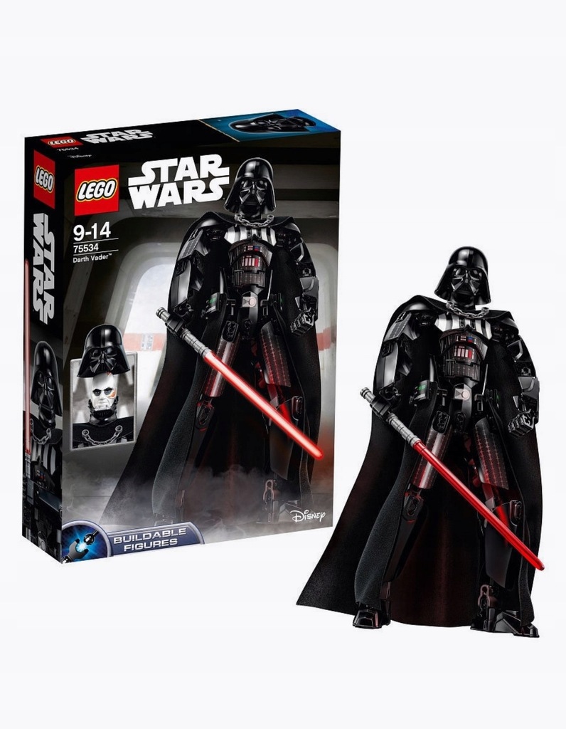 Klocki LEGO 75534 Star Wars Darth Vader Figurka - 11849022267 ...