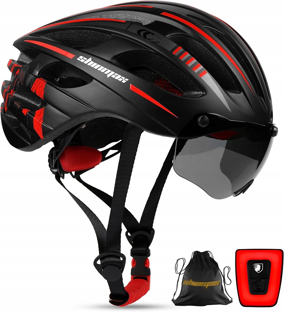 KASK ROWEROWY SHINMAX WT-049 r. M/L 57-62cm - 12359522192 - oficjalne archiwum Allegro